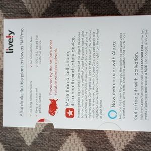 Lively | Cell Phones & Accessories | Brand New Lively Flip Cell Phone ...